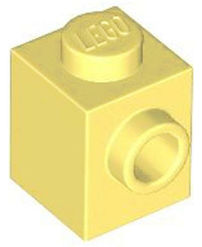 Деталь Lego 87087 Brick, Modified 1 x 1 with Stud on Side