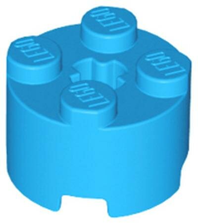Деталь Lego 3941 Brick, Round 2 x 2 with Axle Hole