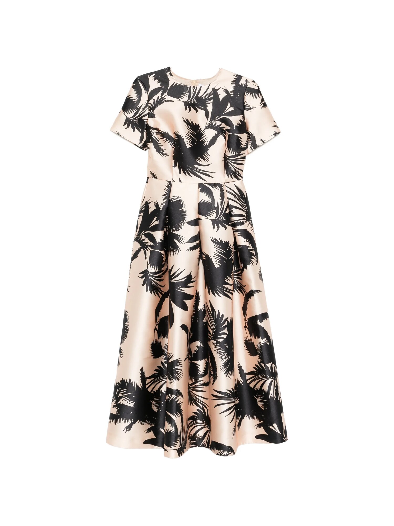 Платье LUNATICA MILANO Palm leaf-print midi dress