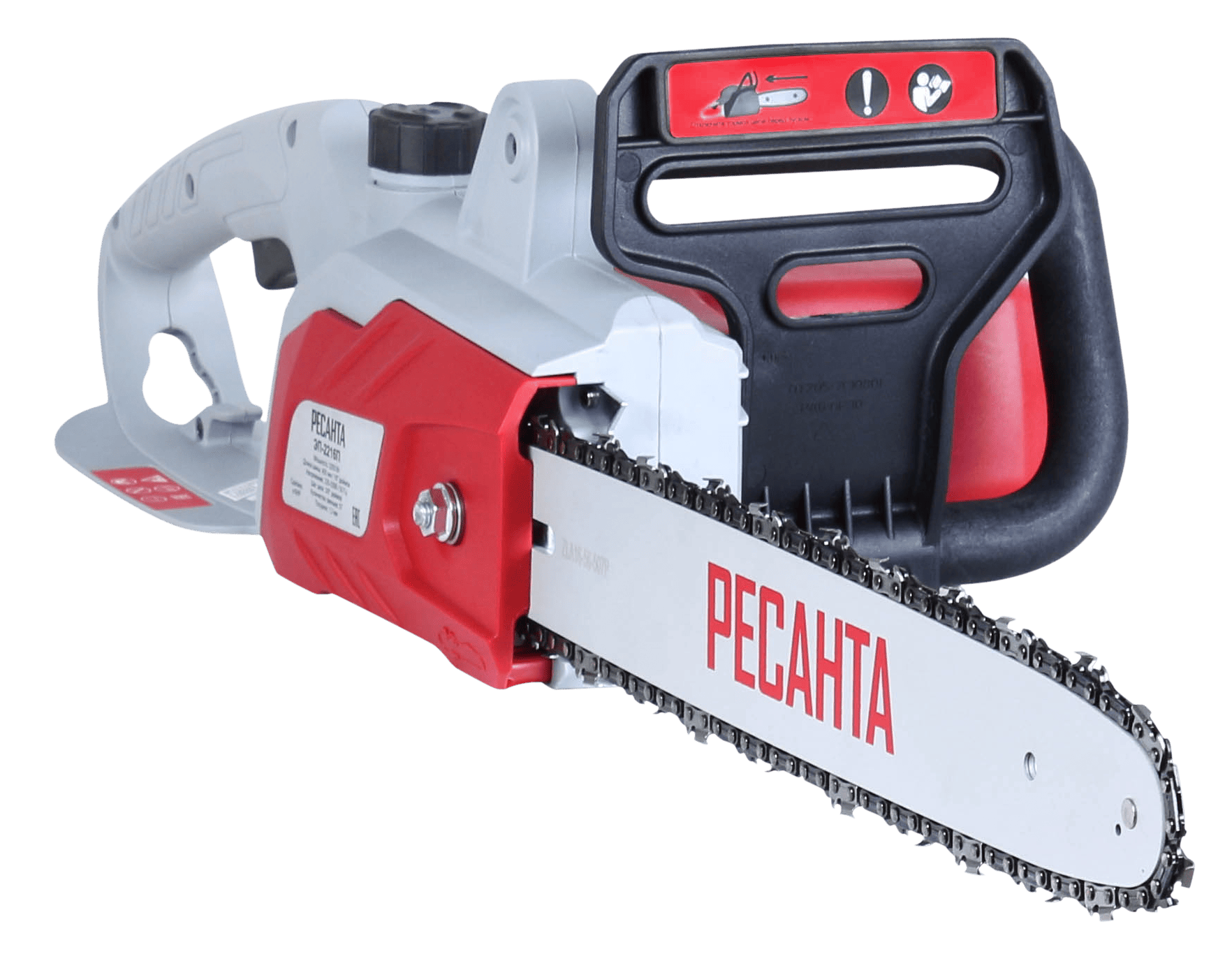 Электрическая пила Ресанта ЭП-2216П, 2200Вт, шина 40см, бокой двигатель