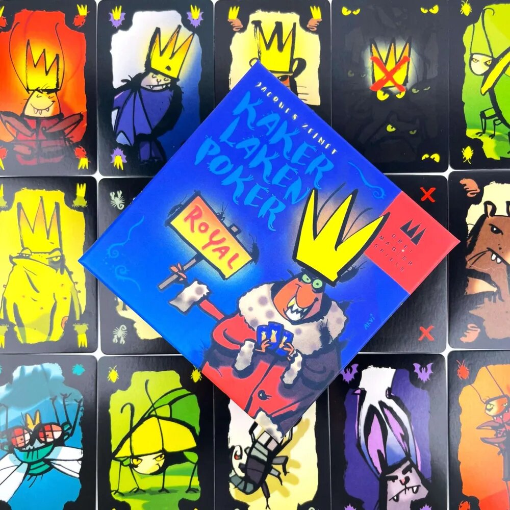 Настольная карточная игра Настольная kaker poker laken Игра (Карточная) Новая версия игры