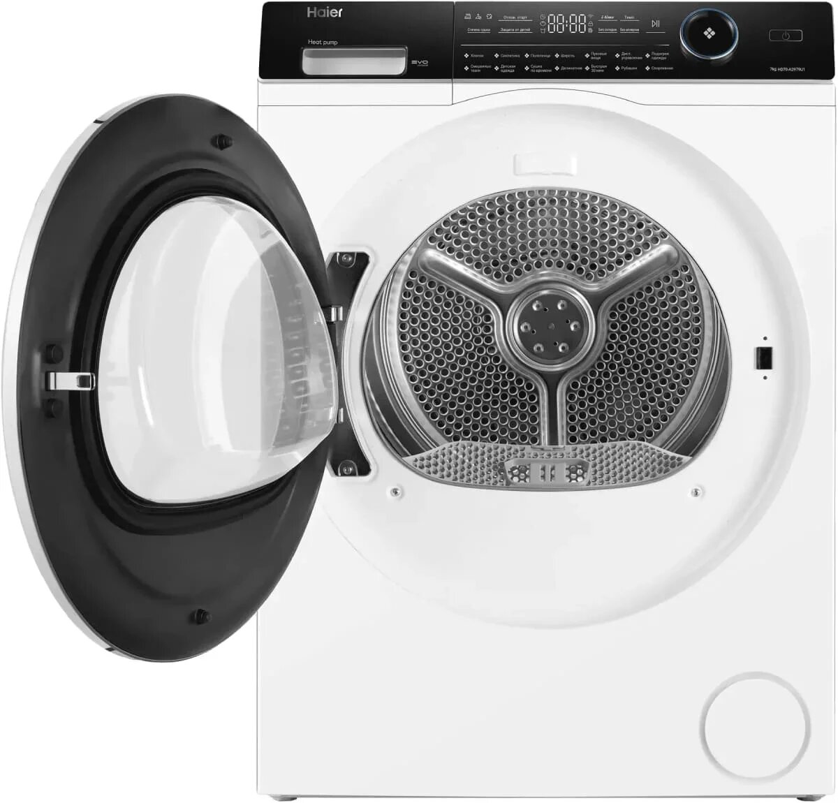 Сушильная машина Haier HD70-A2979U1, конденсационная, с тепловым насосом, 7 кг