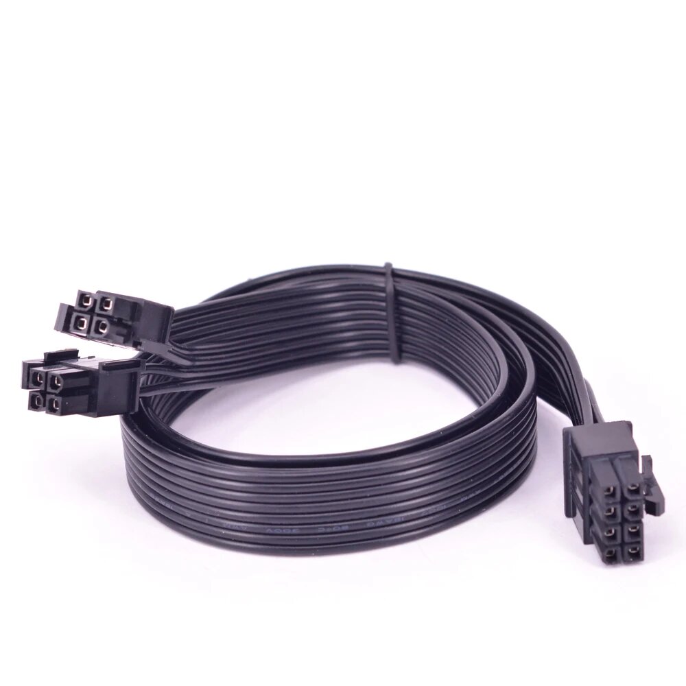 Кабель питания CPU OhLinTek 8 pin to 4+4 Pin, Flat cable