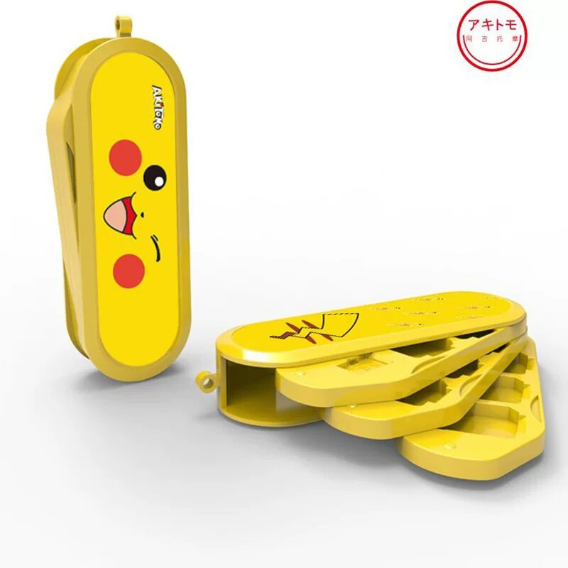 Agito Кейс в стиле ножа для карт Nintendo Switch Lite - Тема Пишен, 8+2 слота, компактное хранение