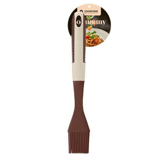 Кулинарная кисть ATMOSPHERE FreshCook 28см силикон – удобная не скользящая ручка