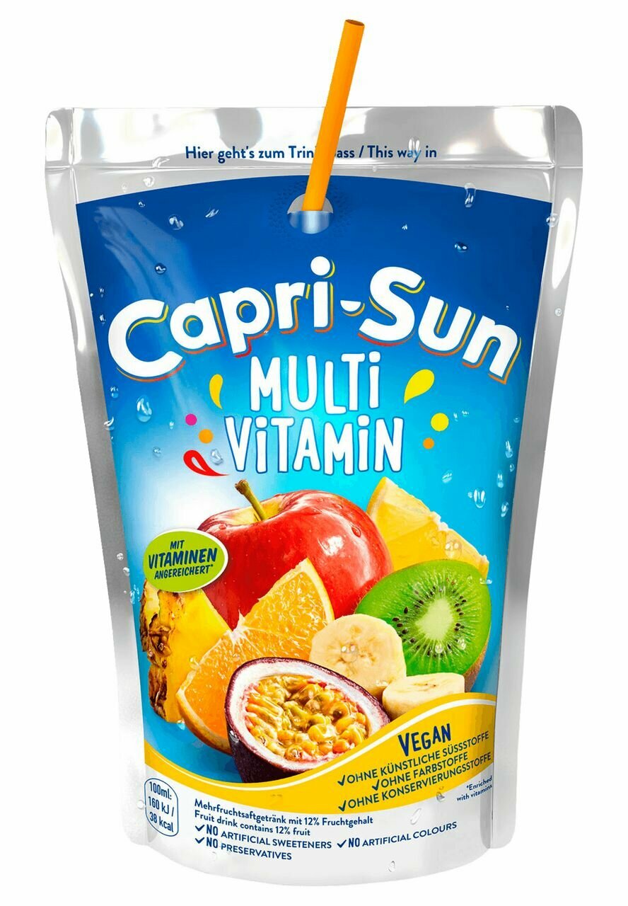 Фруктовый сок Capri-Sun Multivitamin 200мл (Германия)