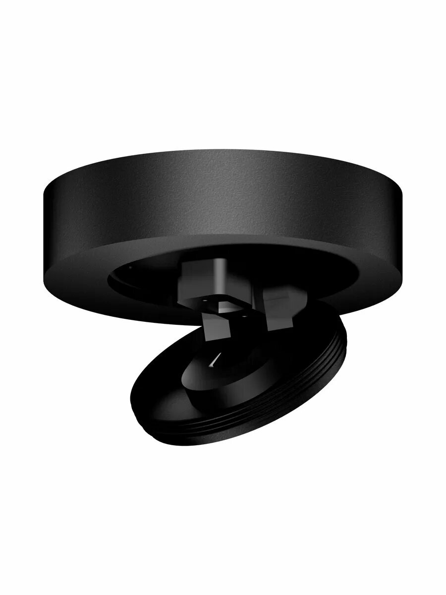 Крепеж накладной скрытый поворотный для корпуса с диаметром