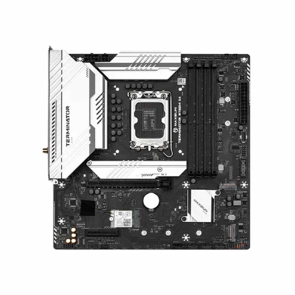 MAXSUN Материнская плата MS - Terminator B760M D4 WIFI V2 LGA 1700 4хDDR IV 3хM.2
