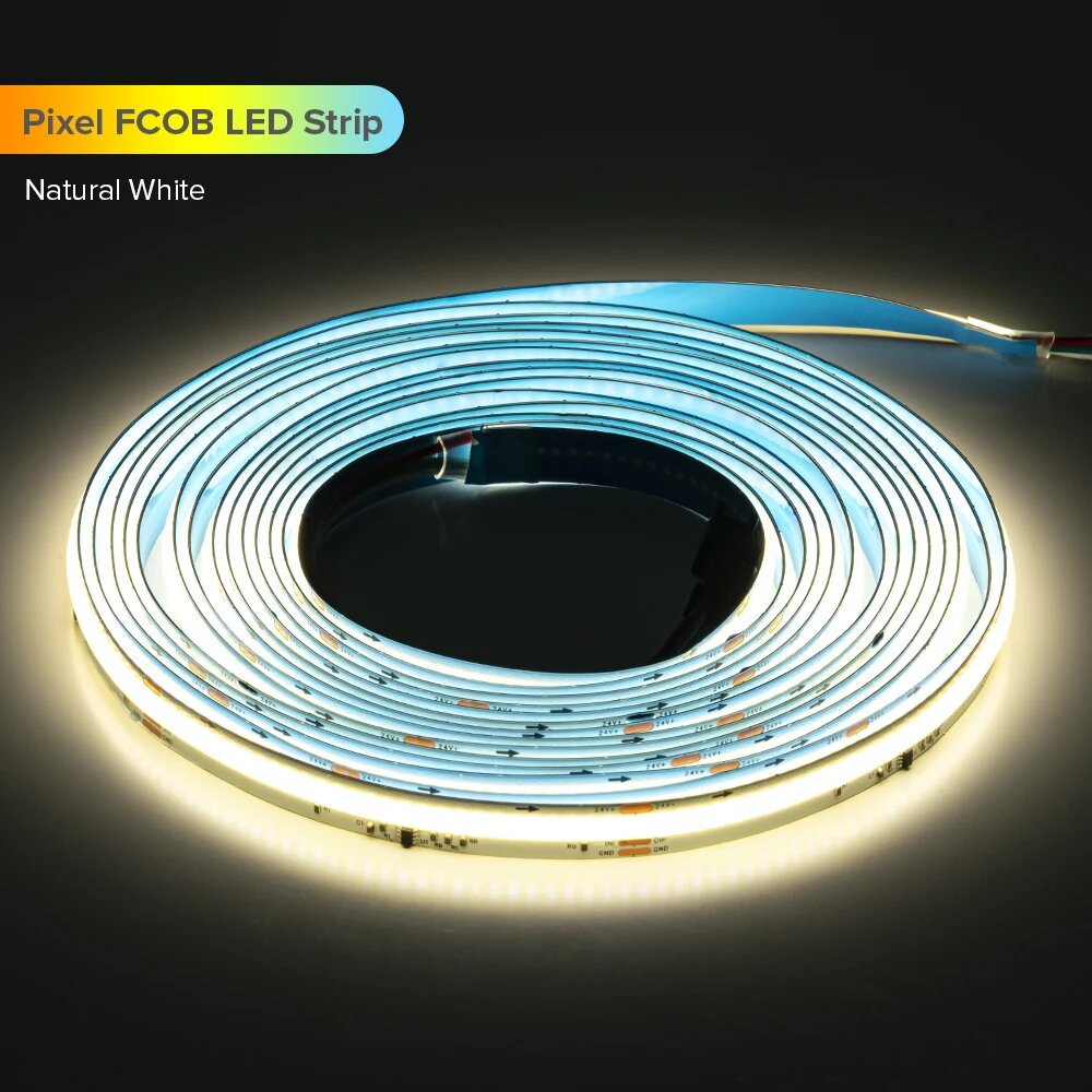 Светодиодная лента FCOB 5м, 4000K Natural White