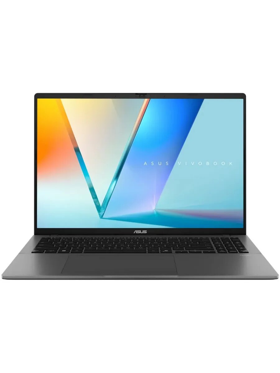 Ноутбук Asus VivoBook S16 16"1920х1200; IPS/Ryzen 7 260/32GB/SSD 512GB/Radeon 780M/Win11pro/серый