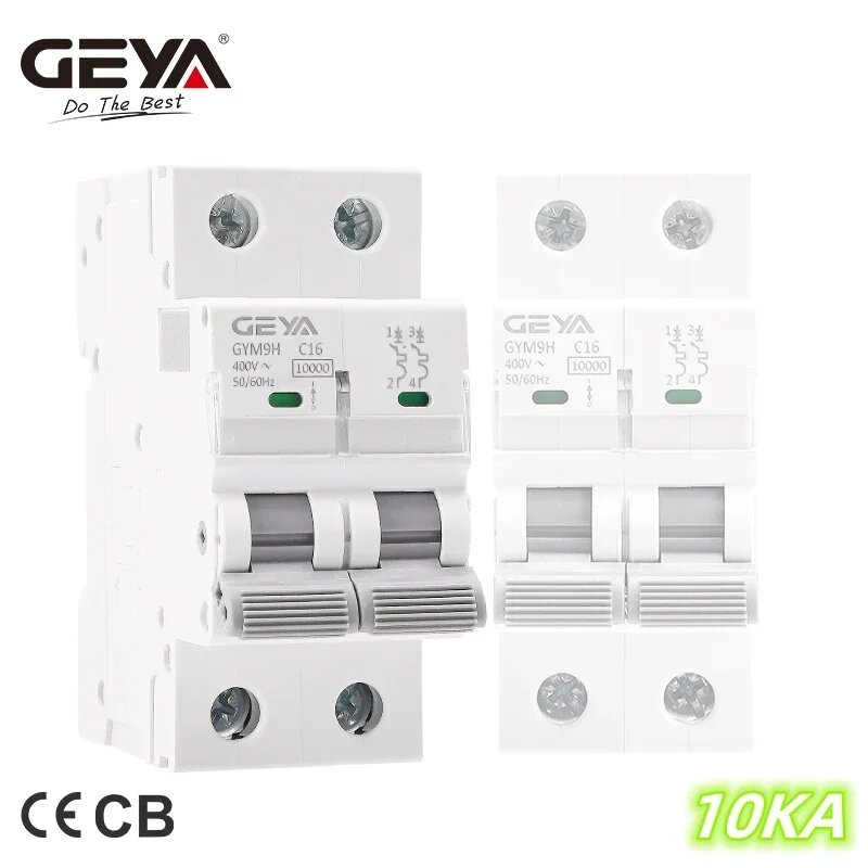 Автоматический выключатель GEYA GYM9H 63A 220V