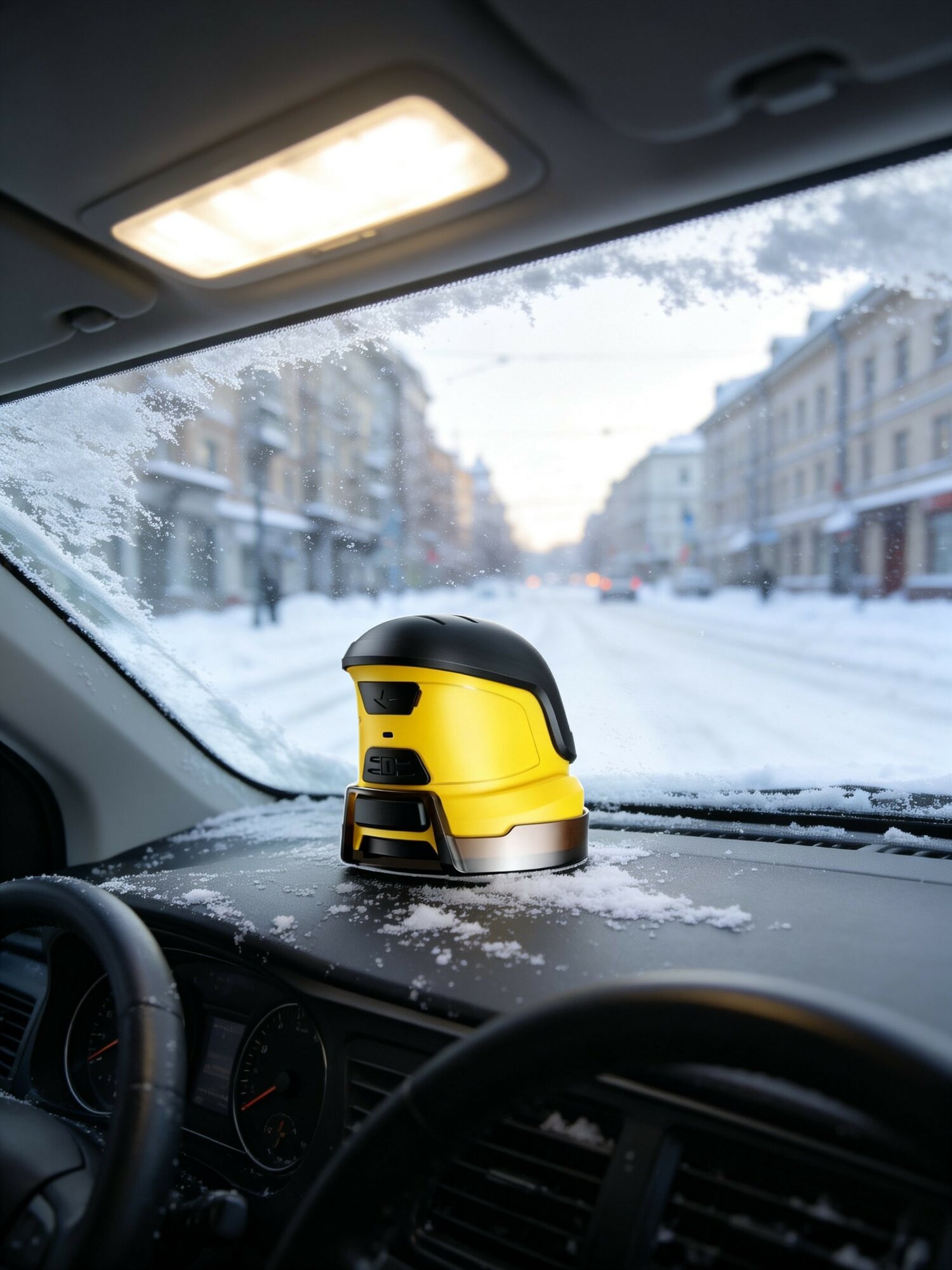 Скребок Karcher EDI 4, электрический беспроводной аккумуляторный для очистки лобового стекла автомобиля от снега и льда
