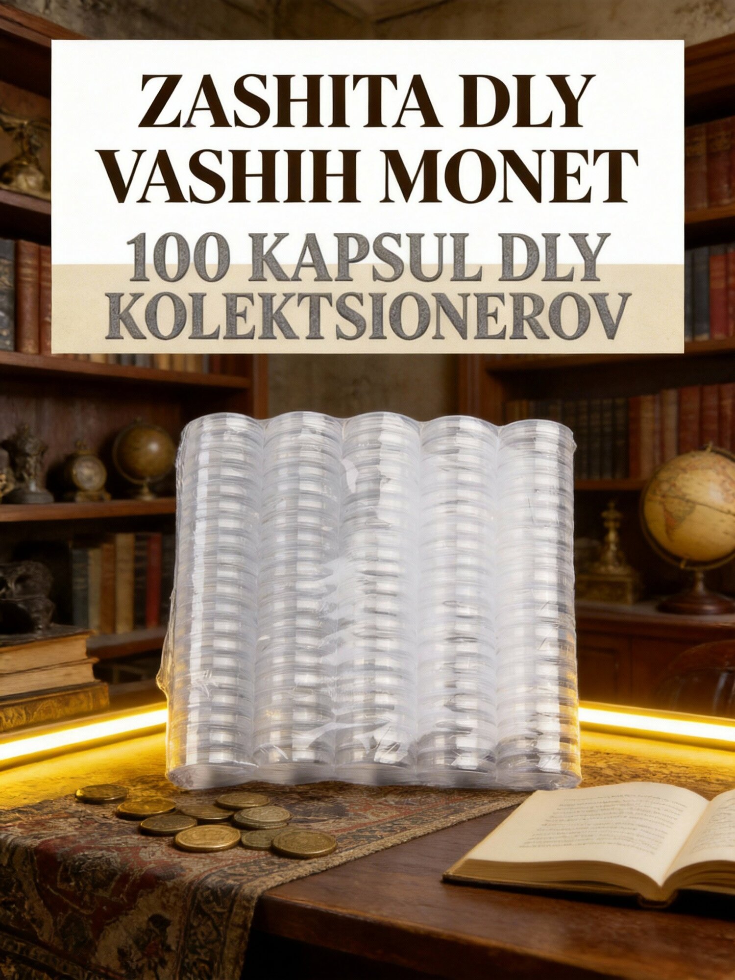 OZ-EXMA 100 шт. 16 мм прозрачные пластиковые капсулы для памятных коллекционных монет, маленькие круглые коробки для хранения