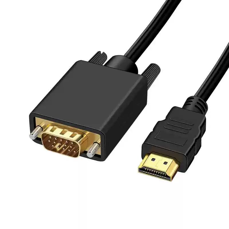 Подходит для ноутбуков HP, ASUS, Lenovo, кабель для преобразования HDMI1 в VGA высокой четкости, игровая консоль PS4