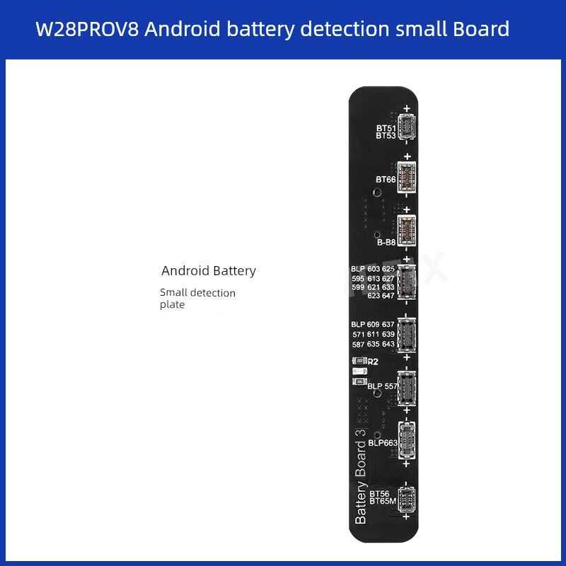 W28PRO V8 Детектор батареи для Android устройств совместимый со всеми моделями