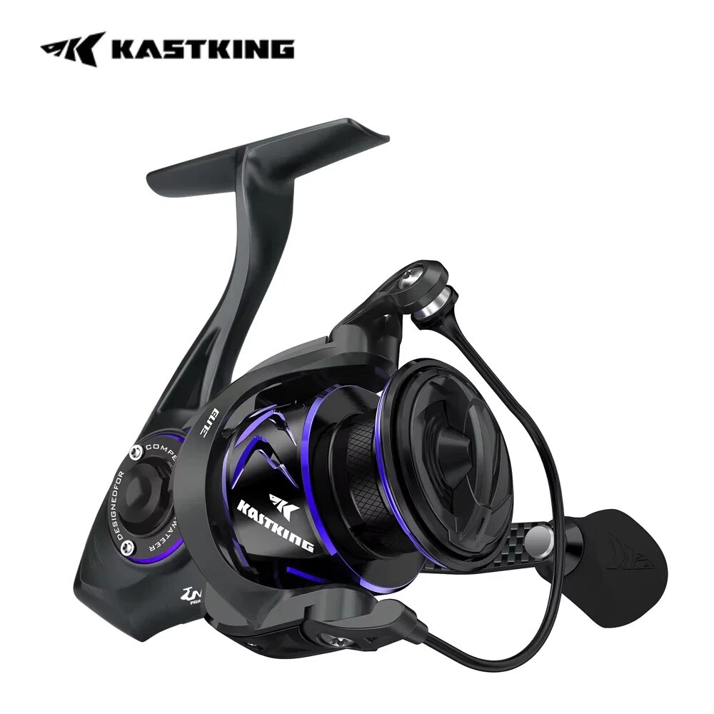 Spinning Reels KastKing MegaJaws Elite 6,2: 1, алюминиевая катушка для ловли окуня с передаточным числом, сверхлегкая, мощная, максимальное сопротивление 17,6 фунтов