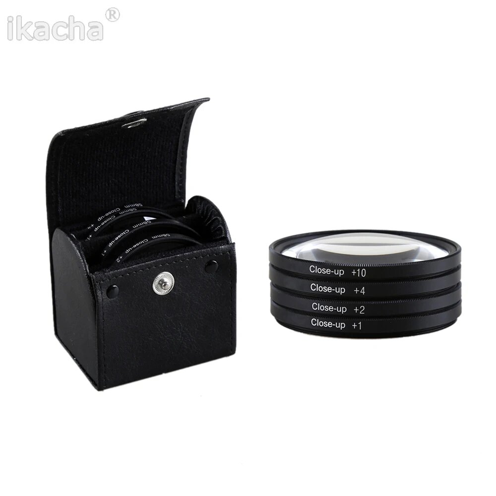 Макрофильтры ikacha +1/+2/+4/+10, 77mm, Canon/Nikon/Sony