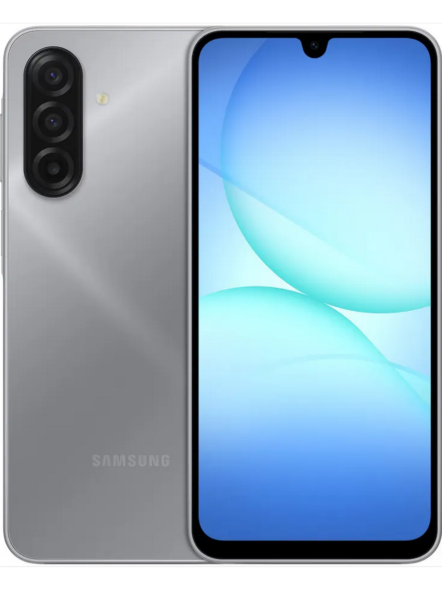 Смартфон Samsung Galaxy A17 8/256 Гб Серый 2 sim 6.7″ Super AMOLED, 90Hz 2G, 3G, 4G (LTE) 5000 mAh EU