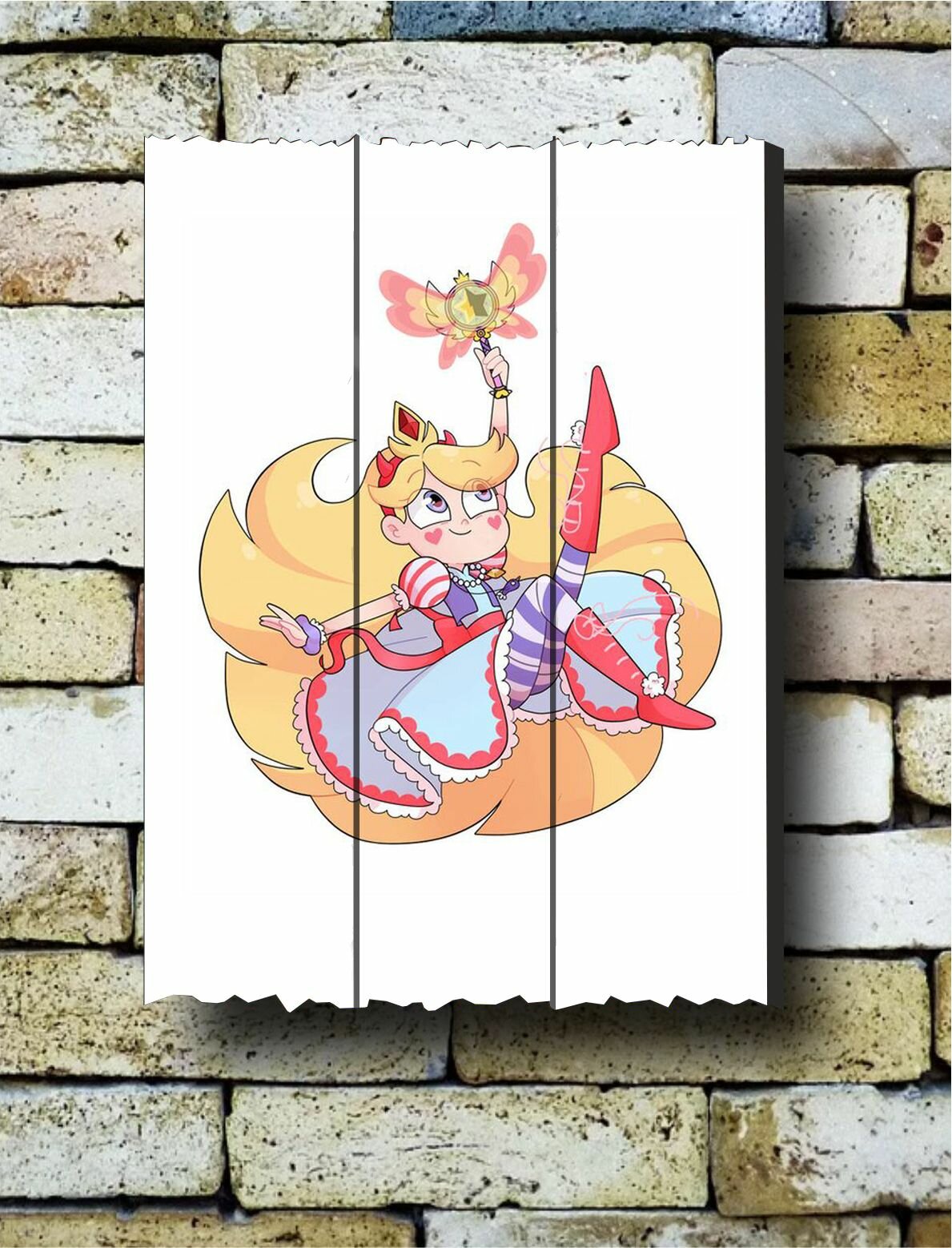 Картина на досках Баттерфляй 3 Звёздная принцесса и силы зла, Star vs. the Forces of Evil