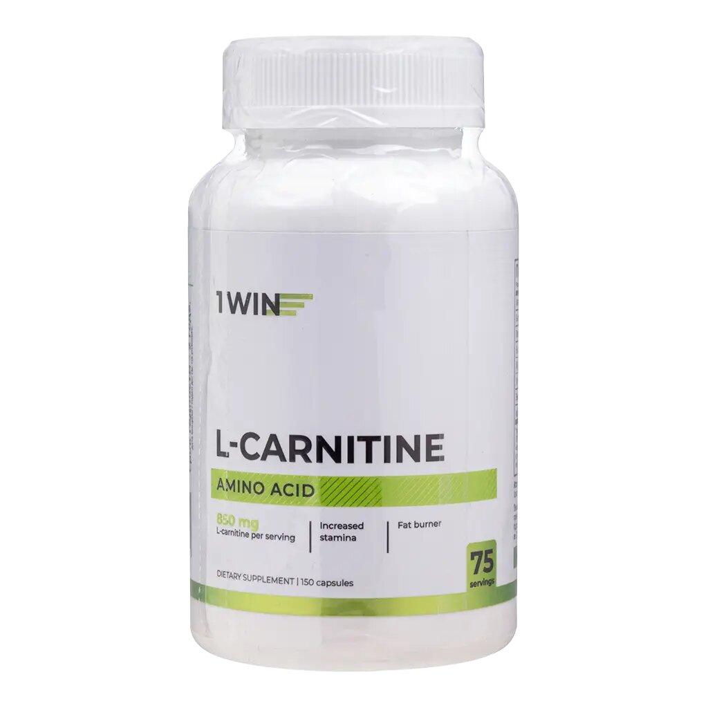 1WIN L-карнитин / L-carnitine капсулы массой 670 мг 150 шт