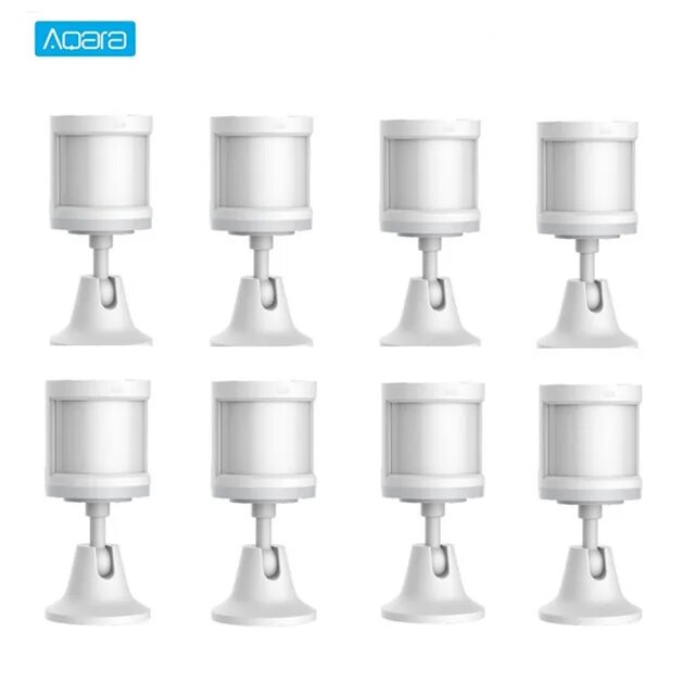 Оригинальный датчик движения Aqara Smart датчик движения человека ZigBee беспроводное соединение умный дом для Xiaomi Mi home-8 шт. датчиков Aqara