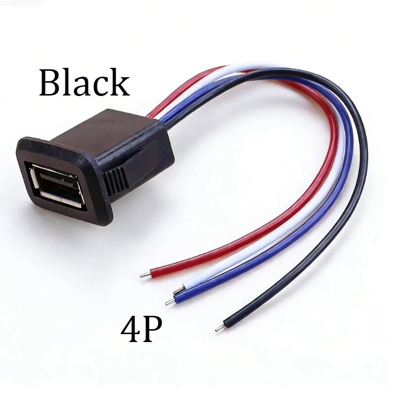Водонепроницаемый USB 2.0 разъем питания cltgxdd (10см/15см)