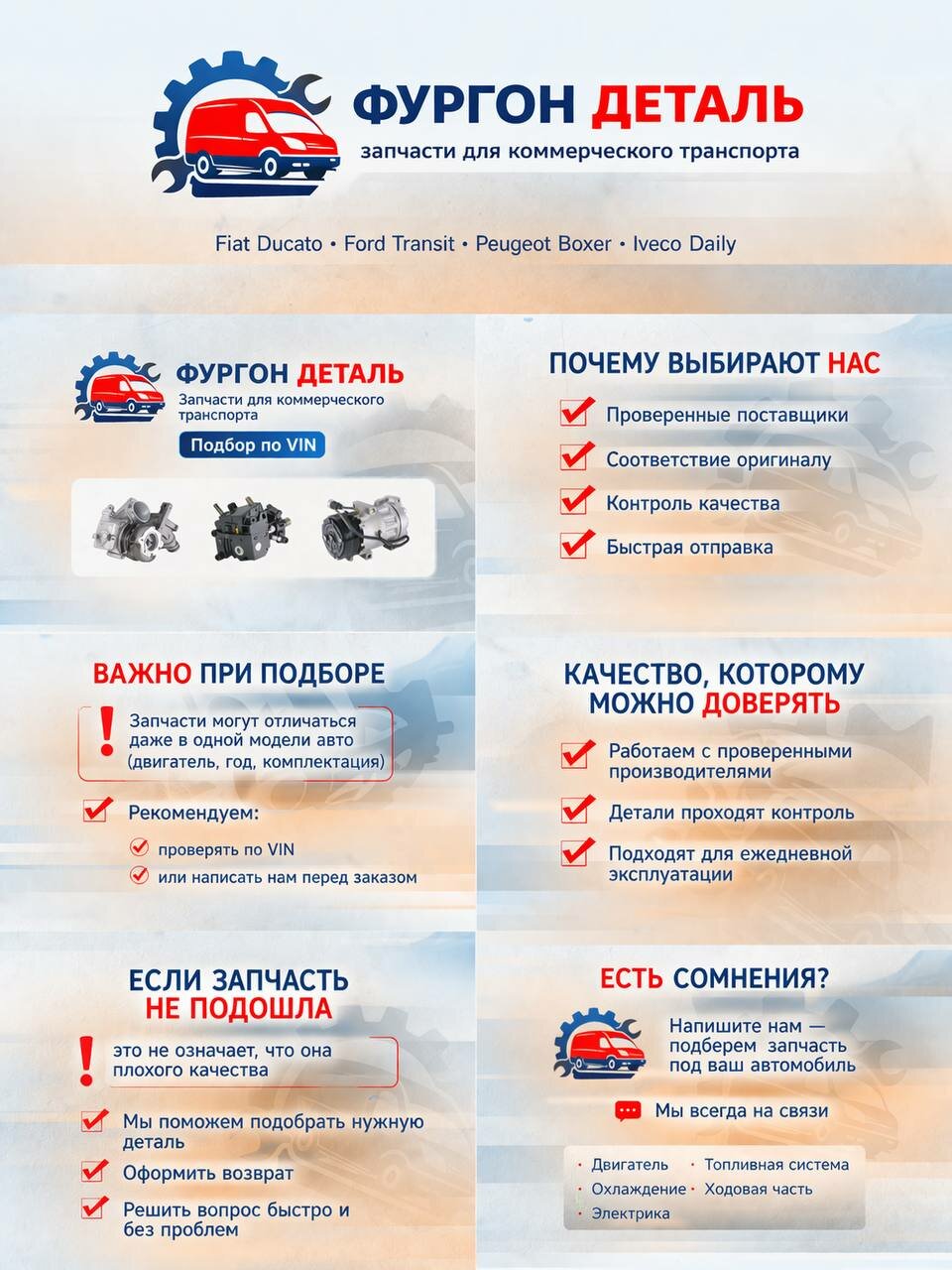 Диффузор вентилятора Iveco Daily 3.0 — фото 1