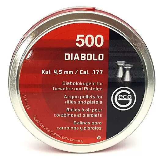 Пульки Geco Diabolo 4,5 Мм (500 Шт)