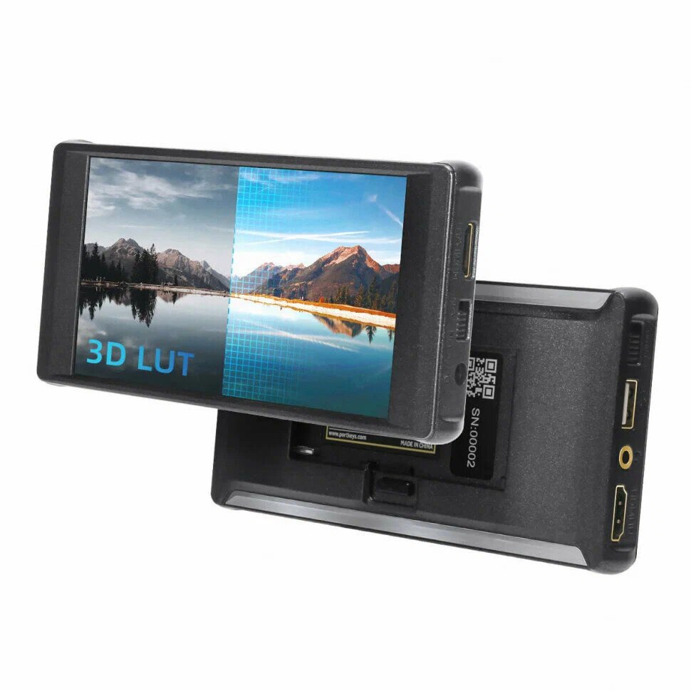 Монитор сенсорный Portkeys PT6, 5,2 дюйма, 3D LUT 600nit 1080P 4K-HDMI