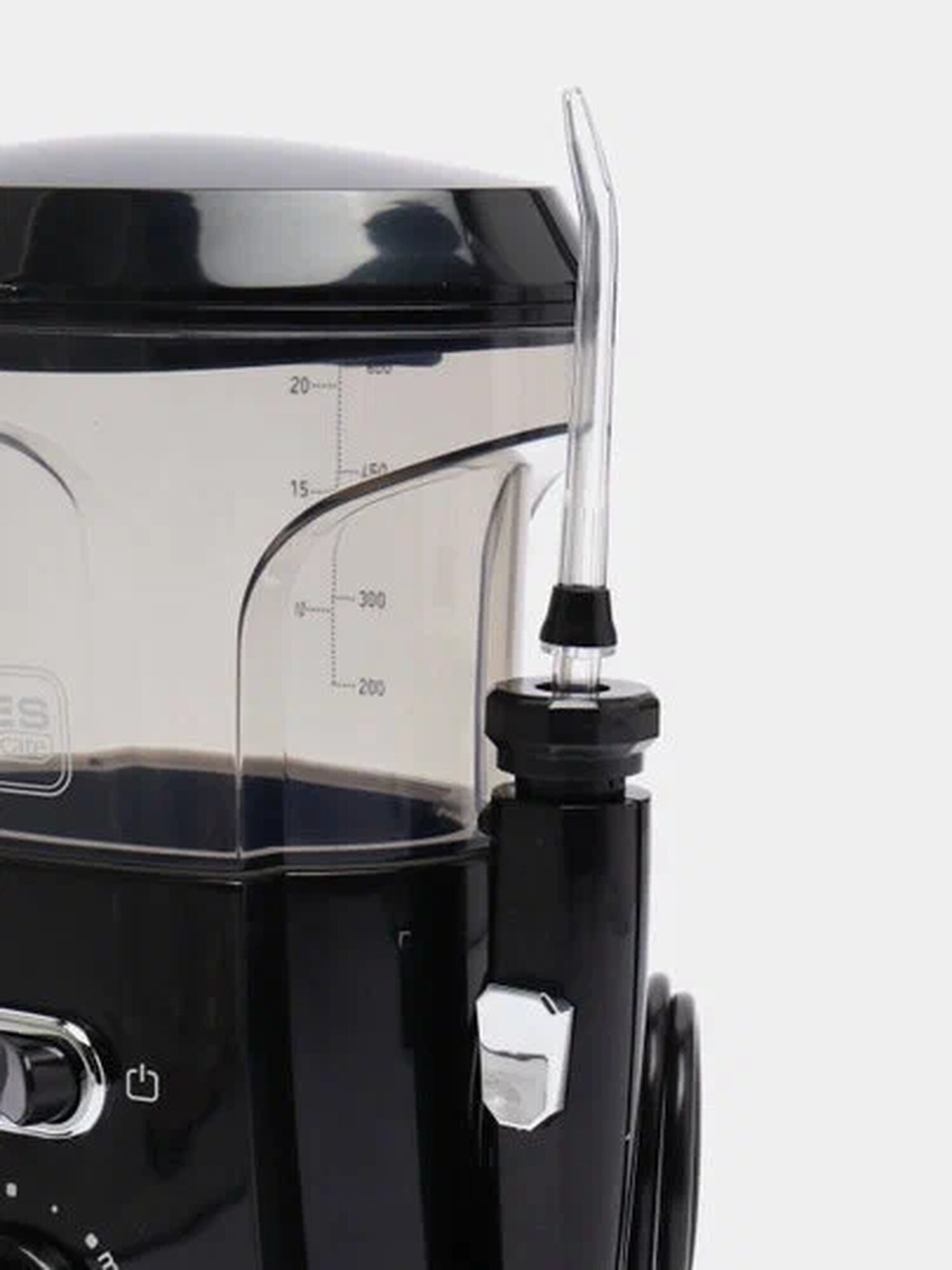 Ирригатор VES Electric VIP-009, импульсный, 10 режимов, 600 мл, черный