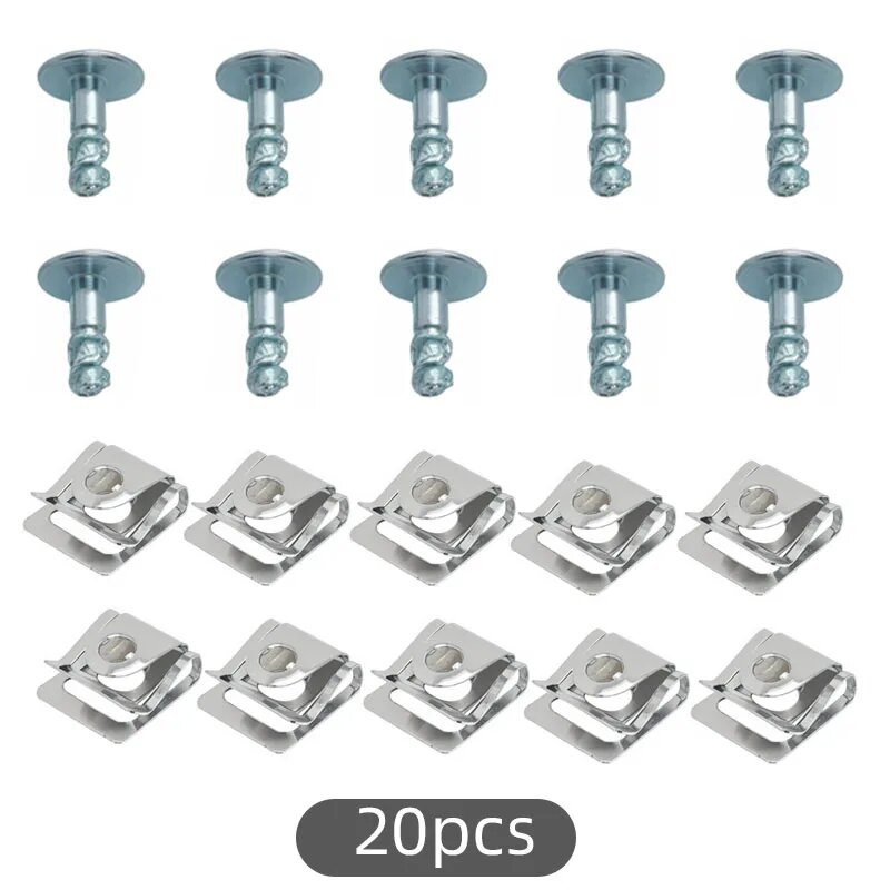 Крепежные зажимы капота с винтами 8D0805960 20pcs