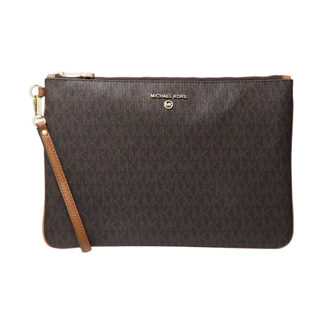 Сумка MICHAEL KORS, фактура стеганая, темно-коричневый — фото 1