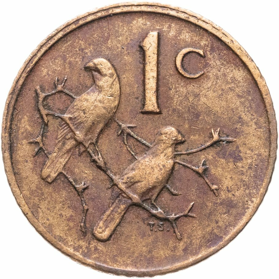 ЮАР 1 цент (cent) 1978