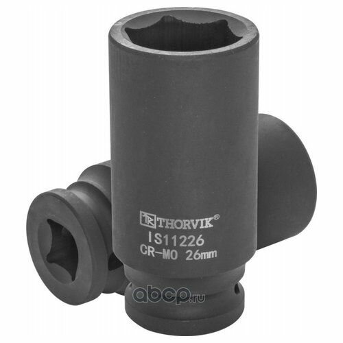 Головка ударная глубокая 1/2dr, 26 мм THORVIK IS11226