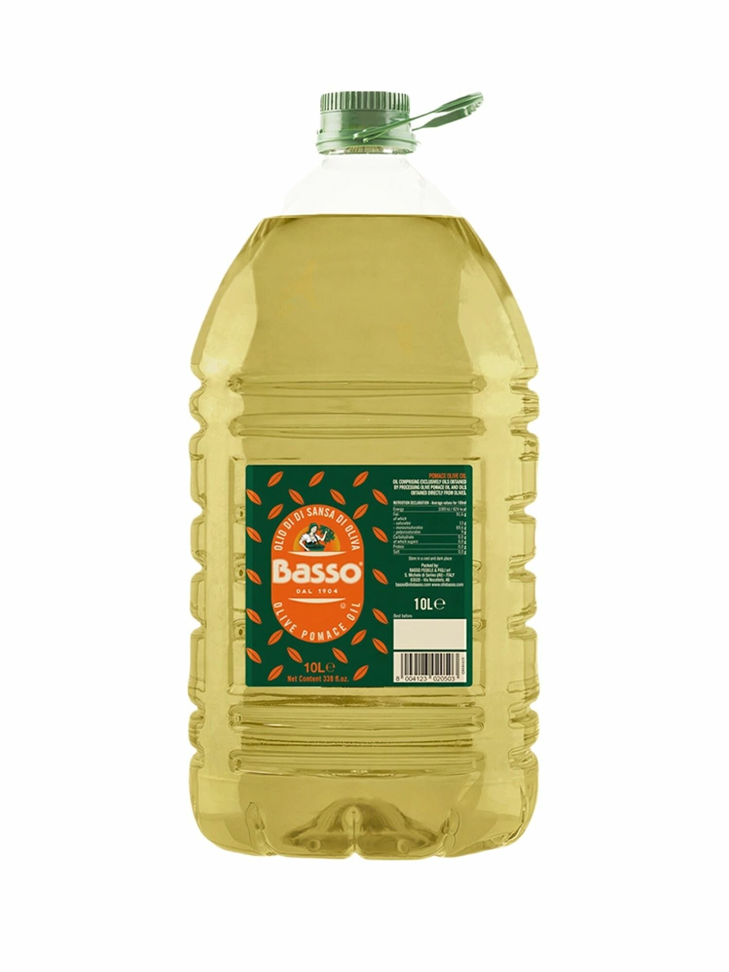 Масло Оливковое Basso Pomace 10л пэт