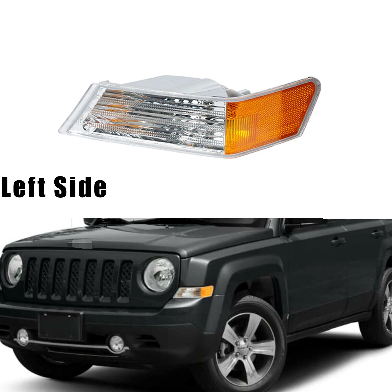 Фонарь передний левый Jeep Patriot 2007-2017