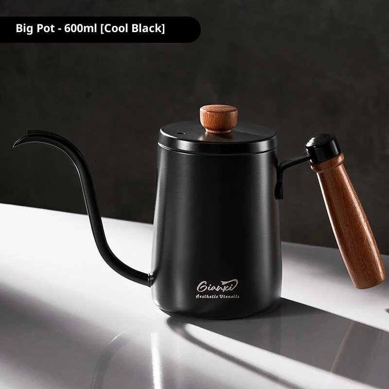 Кофейник GIANXI Cool Black 600мл