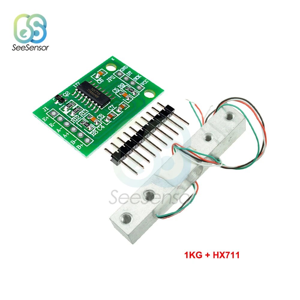 Датчик веса 1KG + HX711