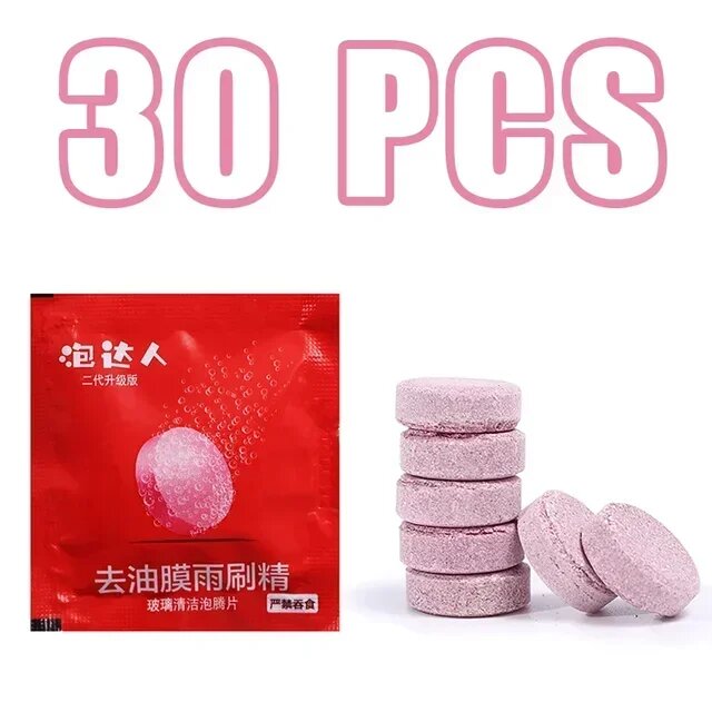 30шт. Таблетки для омывателя лобового стекла Pink