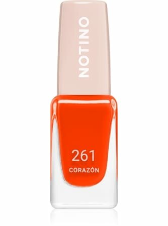 Лак для ногтей Notino Gel Effect, черный, 10 мл
