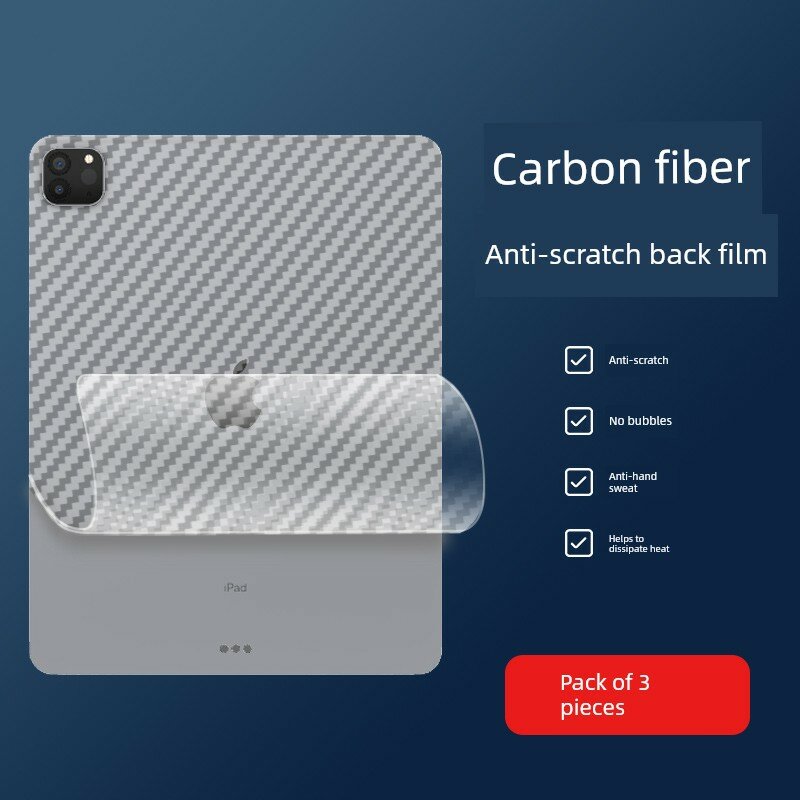 IPad mini6 8,3-дюймовая антицарапающая задняя пленка 0,1 мм, ультратонкая, 3 шт