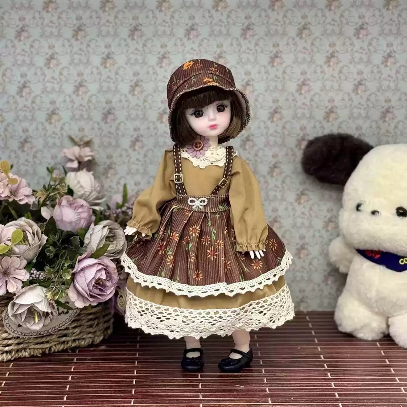 30 см комплект одежды для куклы BJD для девочек, замена одежды для куклы, подарок на день рождения