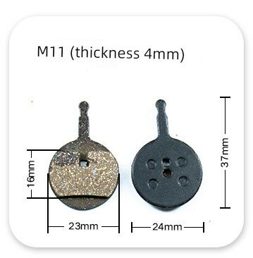 Высококачественные дисковые тормозные колодки BB5 Shimano BB7 совместимые с парой M11 для электровелосипедов и складных