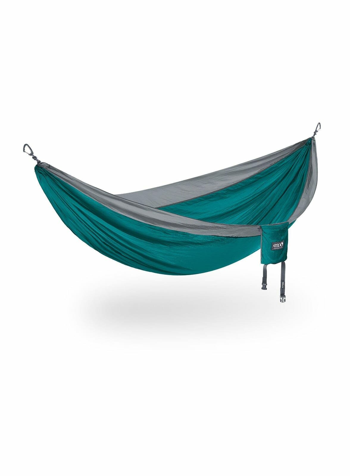 DECATHLON гамак ENO DoubleNest Hammock, карибский зеленый, 290х192 см, нагрузка 181 кг