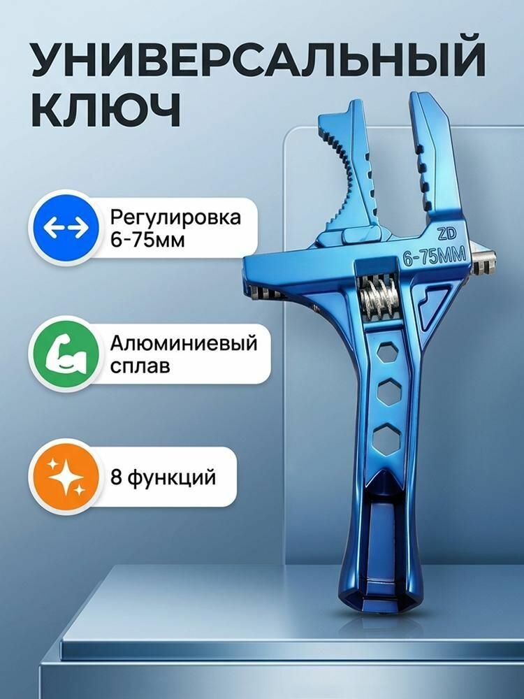 Многофункциональный гаечный ключ для ванной комнаты