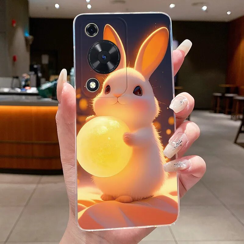 Чехол для Huawei Nova Y63 Y72 Y72S, чехол с изображением дракона, милый, крутой, для мальчиков и девочек, прозрачный, мягкий, силиконовый, из ТПУ, чехол для телефона, задняя крышка