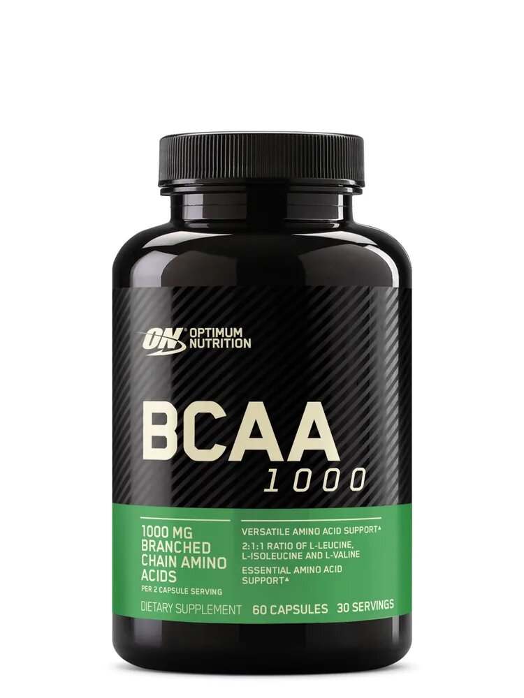 Аминокислоты OН - БЦАА 1000 Капс 60 капсул /Optimum Nutrition ON - BCAA 1000 Caps