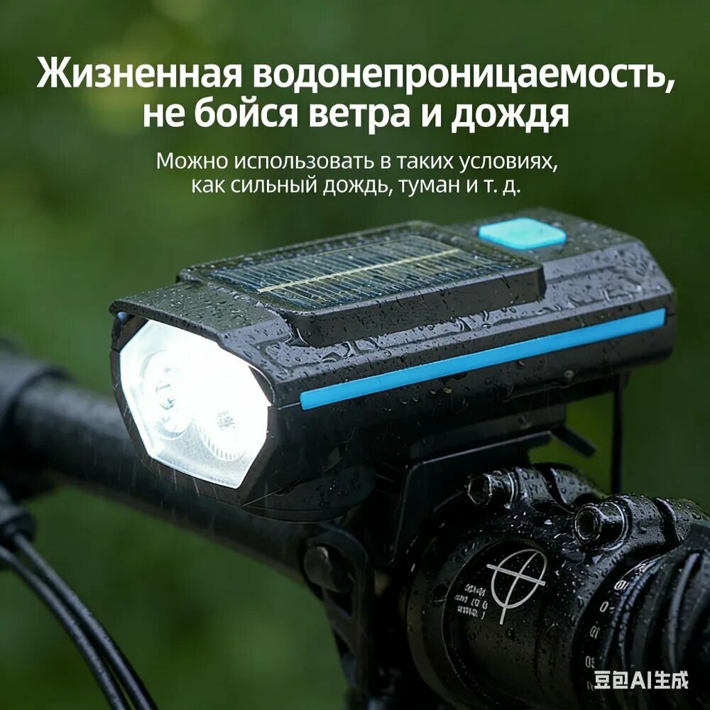 DIFERDA Фонарь для велосипеда — фото 1