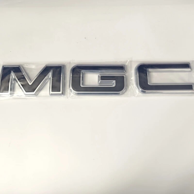 Эмблема MG с черным и серебряным покрытием, 1 шт.