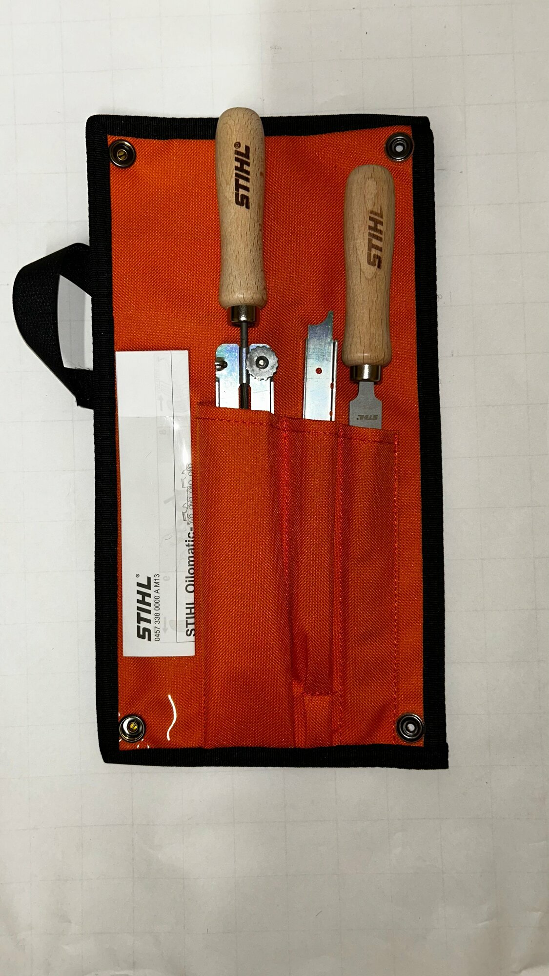 Комплект заточной STIHL 3/8, с направляющей, плоский напильник 200 мм, калибр